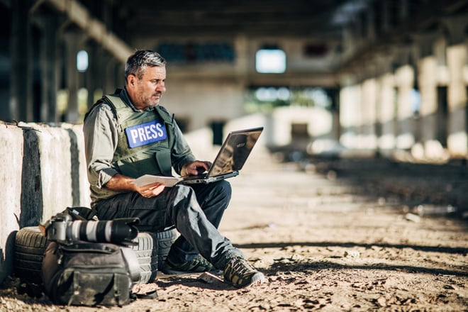 Journalists in War Zones Report High Lifetime Risk of Psychiatric Disorders